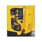 China AC Control 1070x100mm 1000kgs Reach Scissor Lift Forklift Truck for sale