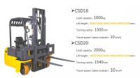 China CE 3500mm Electric Manual 4 Way Directional Forklift for sale