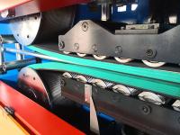 China Argon Arc Welding Pipe And Corrugation Cable Production Line For Fire Retardant Cable for sale