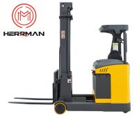 China 8000mm Reach Sit Down Electric Powered Forklift Truck With EPS for sale