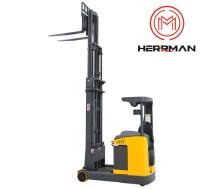 China 8000mm Reach Sit Down Electric Powered Forklift Truck With EPS for sale