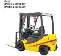 China 5.6m Height 3.5t  Explosion Proof Sit Down Electric Powered Forklift for sale