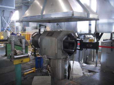 China 55kw 36mm Continuous Sheathing Wire Cable Machine With Water Cooling for sale