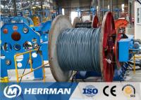China 100m/Min Drum Twister Extrusion  Lay Up Machine With Caterpiller For  Telephone Cable for sale