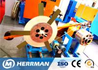 China Al Alloy Cable 1200RPM Continuous Interlock Armouring Machine for sale