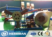 China Al Alloy Cable 1200RPM Continuous Interlock Armouring Machine for sale