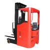 China Narrow Channel 48V 1500kg Electric Reach Forklift Stand Type for sale