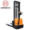 China 1600~3000mm Walking Type Electric Pallet Stacker Capacity 1000kKG(2200lbs) for sale