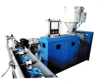 China GI Conduit Plastic PVC Wire Coating Machine Tension Adjustable for sale