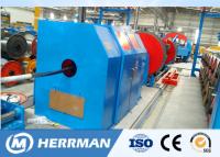 China Drum Twister Type Adjustable Pitch Cable Armouring Machine for sale