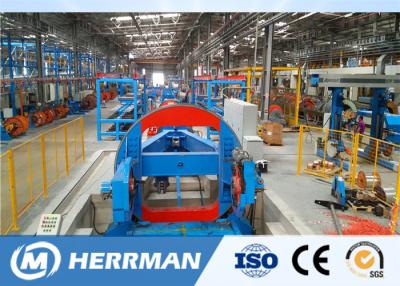 China Nontwist Cores 75KW 30r/Min 2800mm Drum Twister Cable Stranding Machine for sale