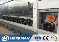 China Double Wires Copper Rod Breakdown Machine Annealing Servo Motor Driving for sale