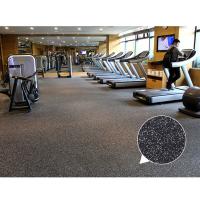 China 15mm Interlocking Rubber Gym Floor Mats Heavy Duty Fitness Tiles for Court for sale