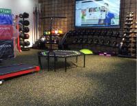 China 15mm Thickness Rubber Interlocking Fitness Mats Weather Resistant for sale