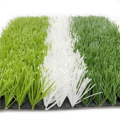 China PP 2000 PE 8000 Football Artificial Grass Fadeless Garden Lawn Sports Turf 15mm Pile Height for sale