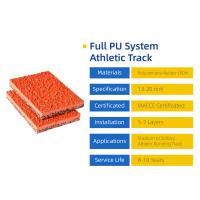 China Prefabricated Rubber Athletic Track 13mm EPDM Sports Flooring for Outdoor Stadium for sale