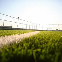 China Artificial Turf Grass Football Pitch 11000 Dtex 3/16 Gauge Carpet Roll for Sports Field for sale