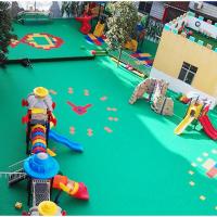 China 7mm Silicon PU Badminton Court Flooring for Outdoor Sports Surfaces for sale