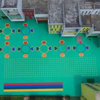 China 7mm Silicon PU Badminton Court Flooring for Outdoor Sports Surfaces for sale