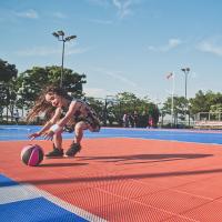 China Interlocking Rustproof Flooring Outdoor Sports Surfaces Suspended durable for sale