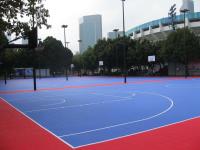 China PP Interlocking Sports Floor Tiles 400x400x18mm Temporary Basketball Court Flooring for sale