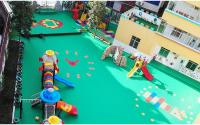 China Anti Fatigue Indoor Sports Flooring School Interlocking Gym Mats 250x250x12.7mm PP for sale
