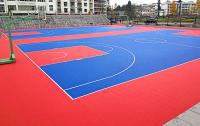China IAAF Anti Aging PP Interlocking Tiles Moistureproof Sport Flooring for sale
