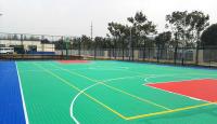 China 350g Interlocking Sports Tiles for Table Tennis No Smell PP Flooring 10 Year Life for sale