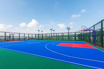 China IAAF Anti Aging PP Interlocking Tiles Moistureproof Sport Flooring for sale