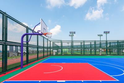 China IAAF Standard Kindergarten Interlocking Sports Tiles No Toxic Elements for sale