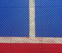 China PP Interlocking Modular Sport Flooring Tiles 30x50 FT Home Basketball Court 304.8mm for sale