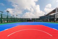 China Recycled Indoor Sports Flooring Antimicrobial Pp Interlocking Tiles for sale