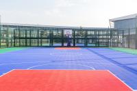 China PP Interlocking Sports Court Tiles 3x3 Basketball Court Flooring 30.48cm for sale