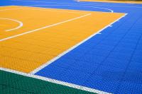 China Floated Waterproof Interlocking Sports Tiles No Cracking Badminton for sale