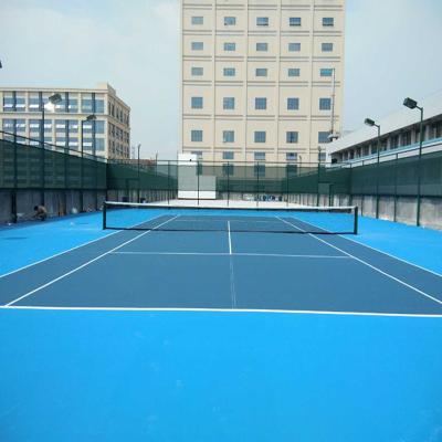 China Non Pollution Polyurethaning Outdoor Sports Surfaces High Elasticity for sale