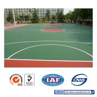 China Non Pollution Polyurethaning Outdoor Sports Surfaces High Elasticity for sale
