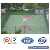 China Non Pollution Polyurethaning Outdoor Sports Surfaces High Elasticity for sale