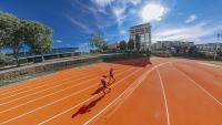 China Durable Epdm Jogging Track Soft Epdm Rubber Flooring Playground for sale