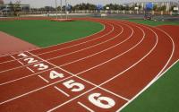 China 9mm Full PU Athletic Running Track Eco Sports Flooring IAAF Approved 13mm Thickness for sale