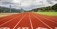 China Outdoor Rubber Running Track UV Resistance Playground Sports Flooring 13mm EPDM PU for sale
