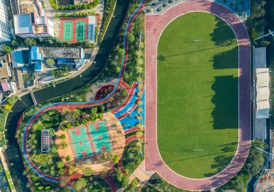 China IAAF Approved Synthetic Red Tartan Jogging Track 13mm Running Track Surface for sale
