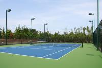 China Acrylic Tennis Court Surface Anti Slip Wear Resistant Outdoor Flooring 4 Layer for sale