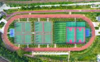 China IAAF Approved Synthetic Red Tartan Jogging Track 13mm Running Track Surface for sale