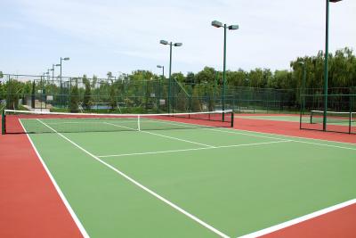 China 4mm Fadeless Surface PU Sports Flooring for Volleyball Court Colorful for sale