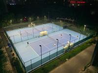 China Multi-Purpose Silicon PU Sports Flooring for Basketball Badminton Court 13mm for sale