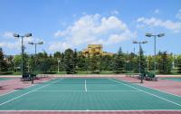 China Seamless PU Sports Flooring High Elasticity Wear Resistant 13mm Thickness for sale