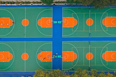 China Seamless PU Sports Flooring High Elasticity Wear Resistant 13mm Thickness for sale