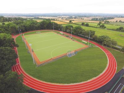 China 13mm Outdoor Rubber Running Track IAAF Playground Sports Flooring Roll 1.22m Width for sale