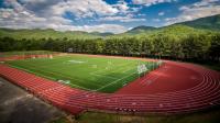 China Rubber Elastic Layer Runway Prefabricated Synthetic Rubber Running Track Environment for sale