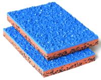 China 13mm Red Casting Sandwich System Running Track Athletic Outdoor Rubber Synthetic for sale